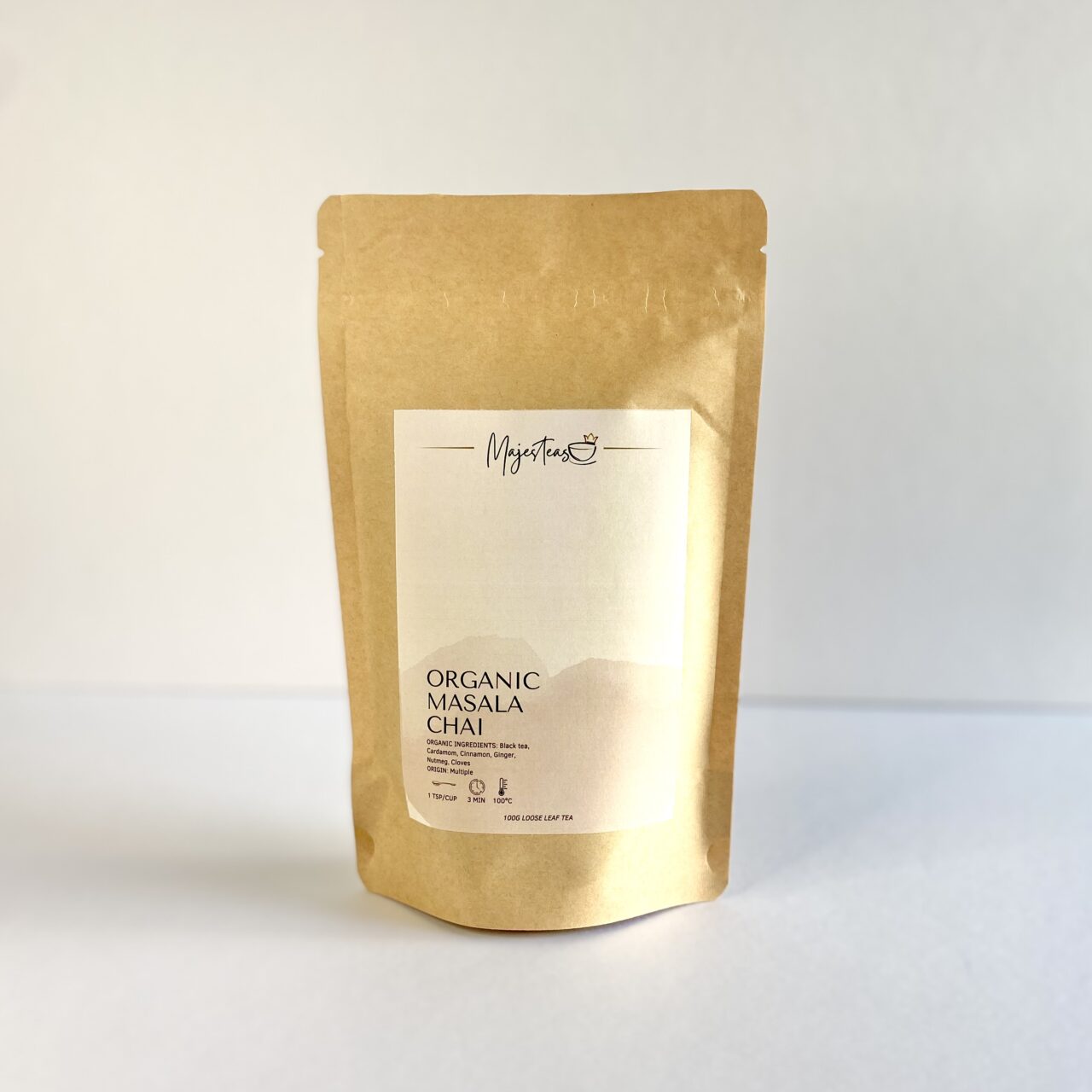 Masala Chai Organic Tea - Majesteas Australia