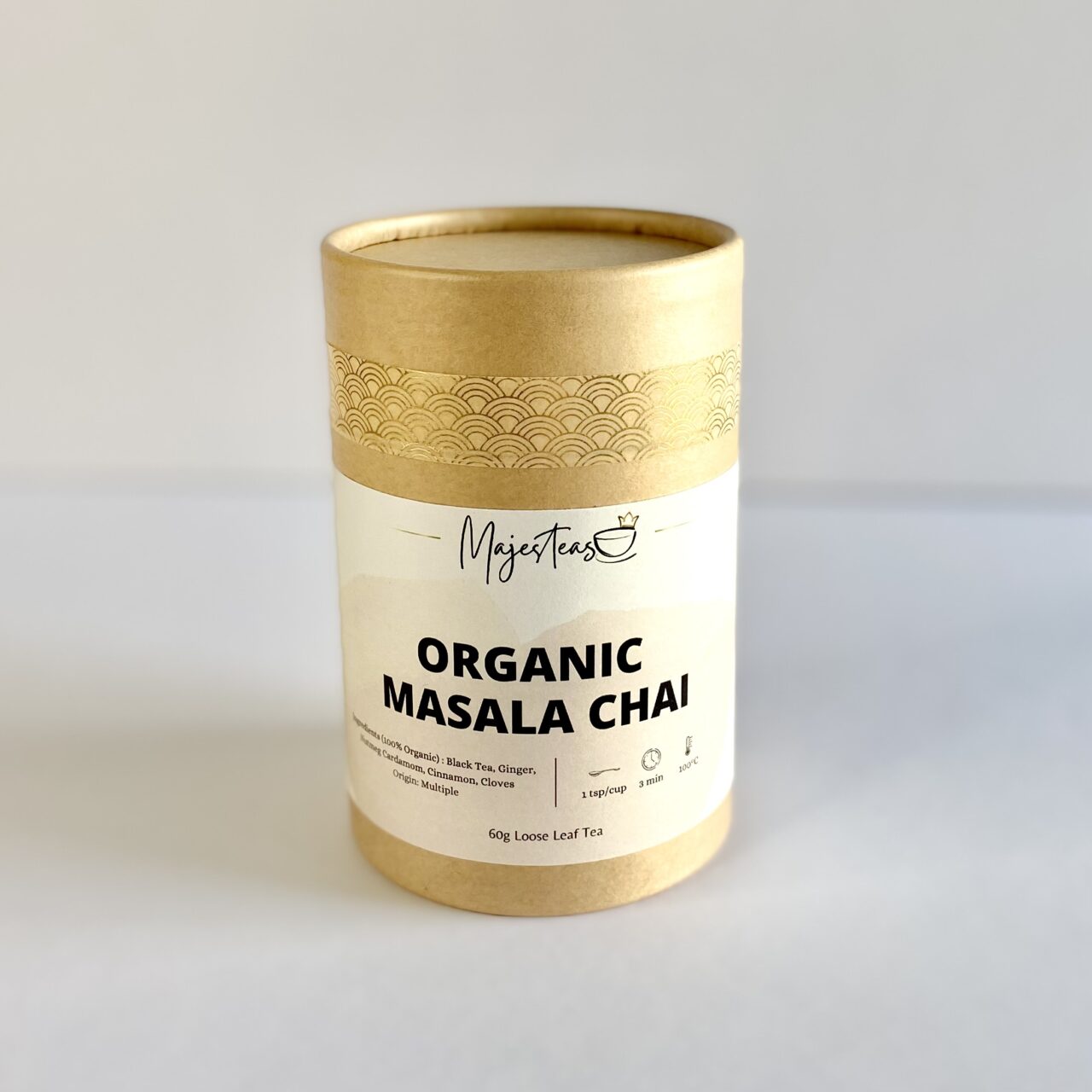 Masala Chai Organic Tea - Majesteas Australia