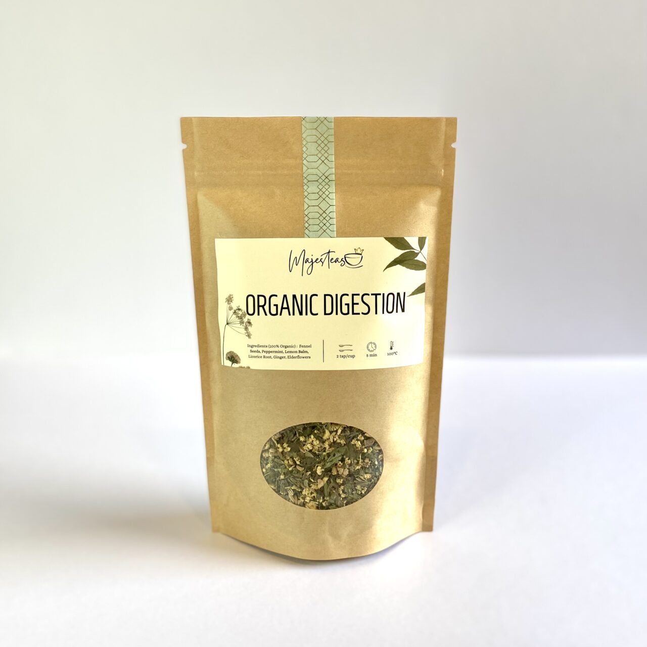 Digestion Organic Tea - Majesteas Australia
