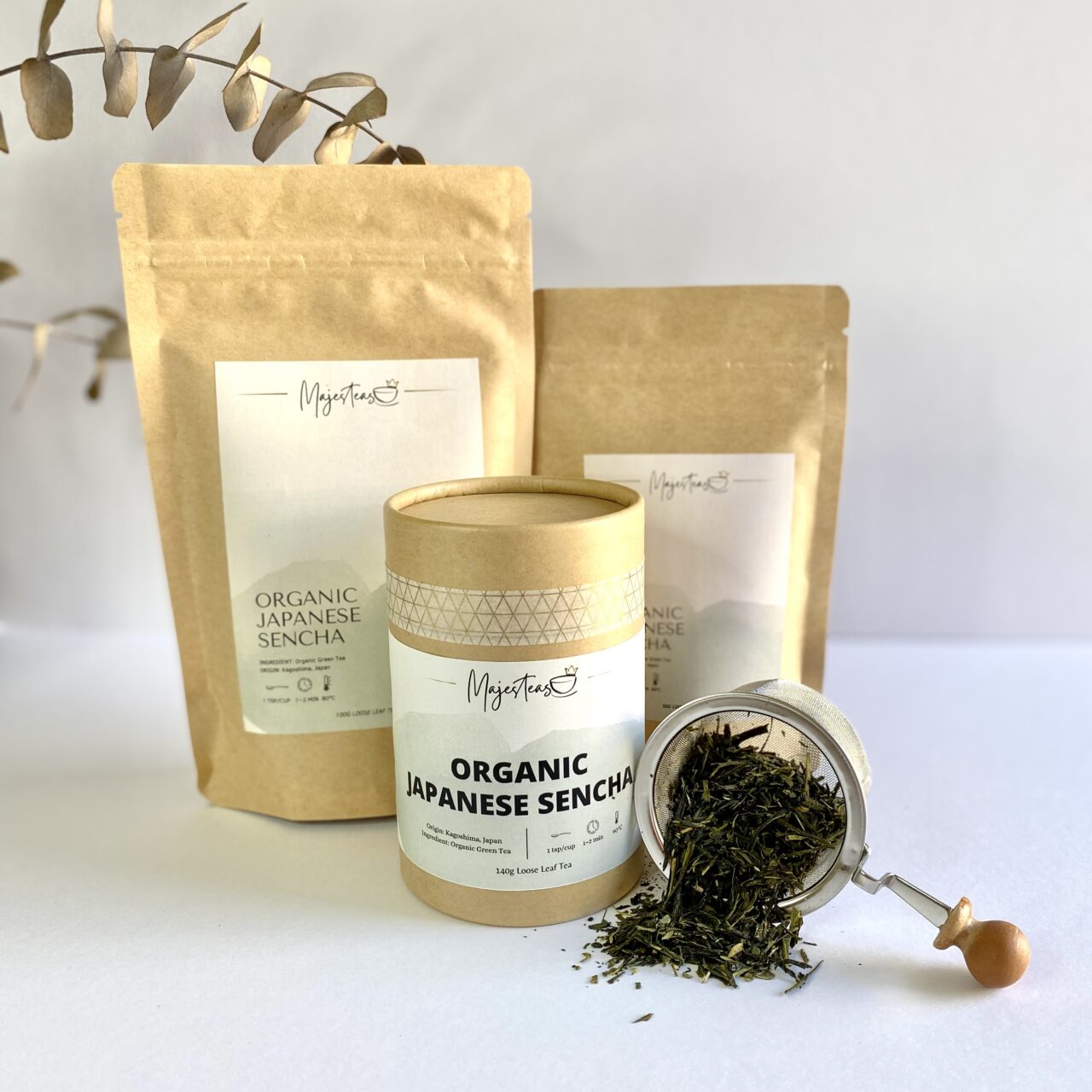 Japanese Sencha Organic Tea - Majesteas Australia