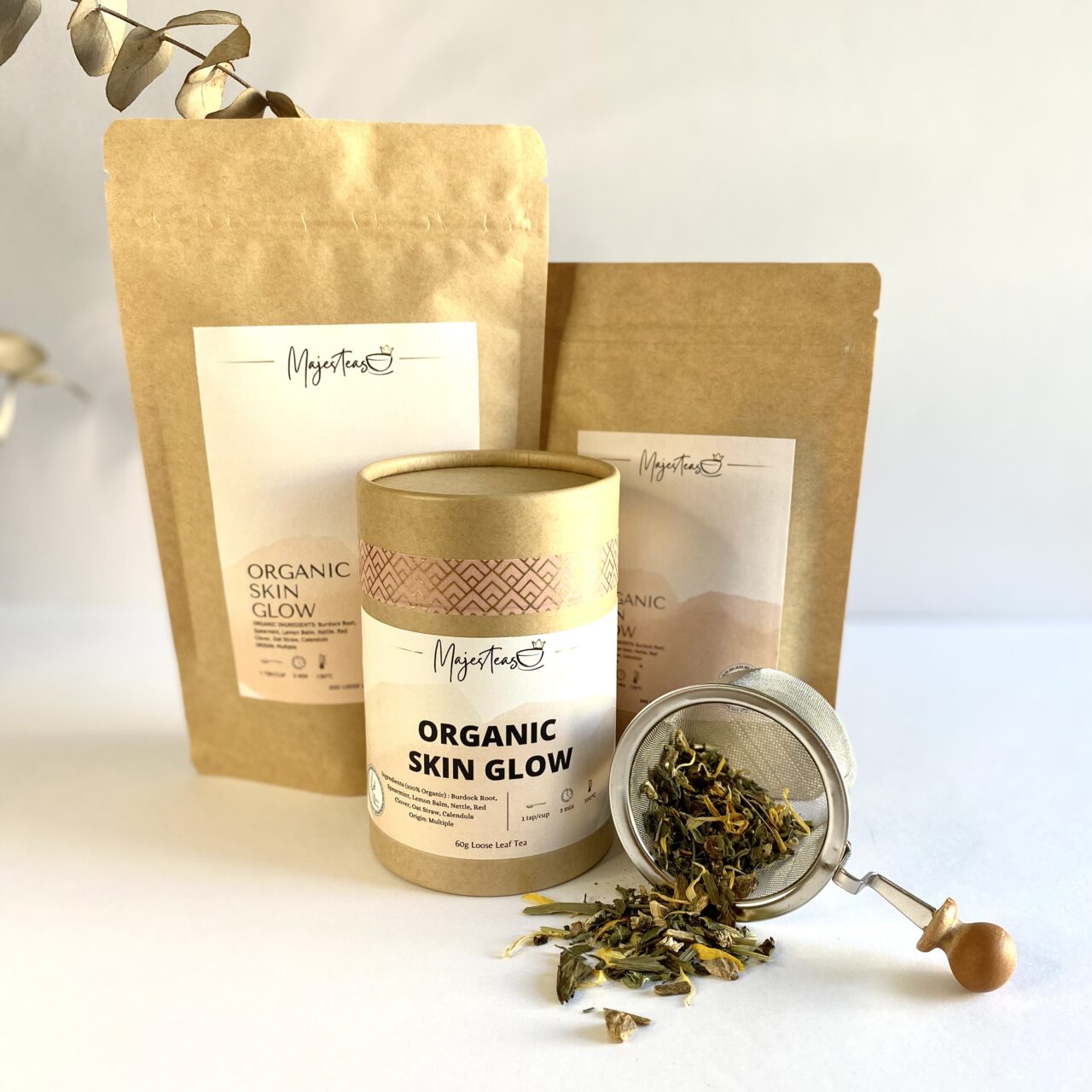 Skin Glow Organic Tea - Majesteas Australia