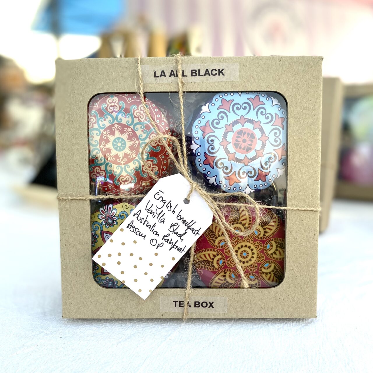 Tea Box - La All Black - Majesteas Australia