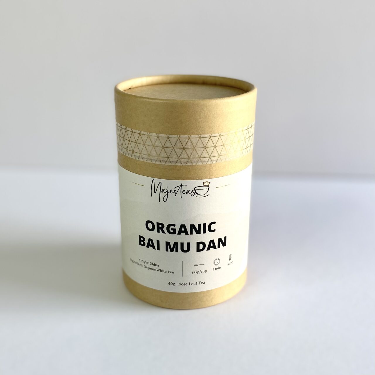 Bai Mu Dan Organic Tea - Majesteas Australia